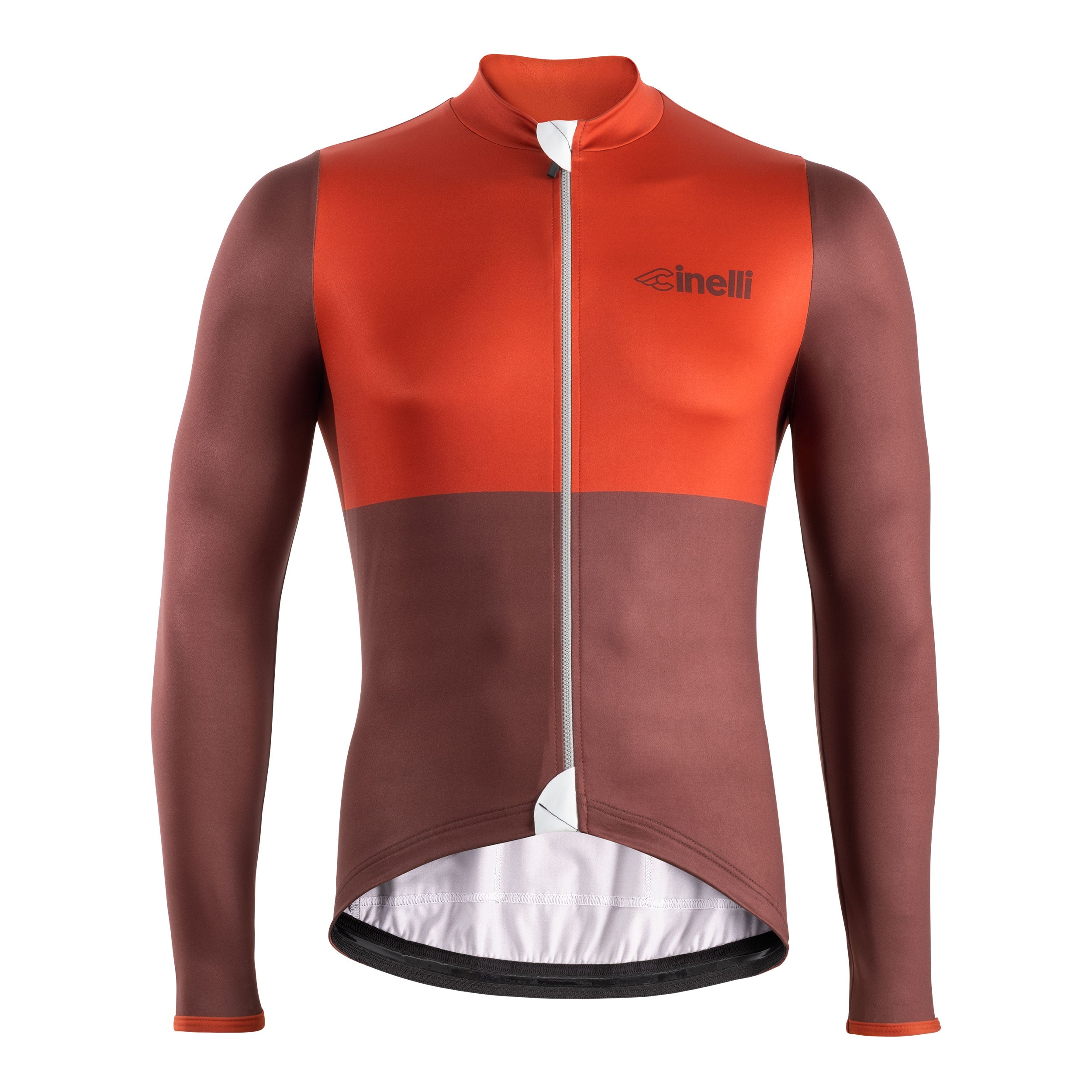 WINTER JERSEY TEMPO BROWN BLOCK – Cinelli Official
