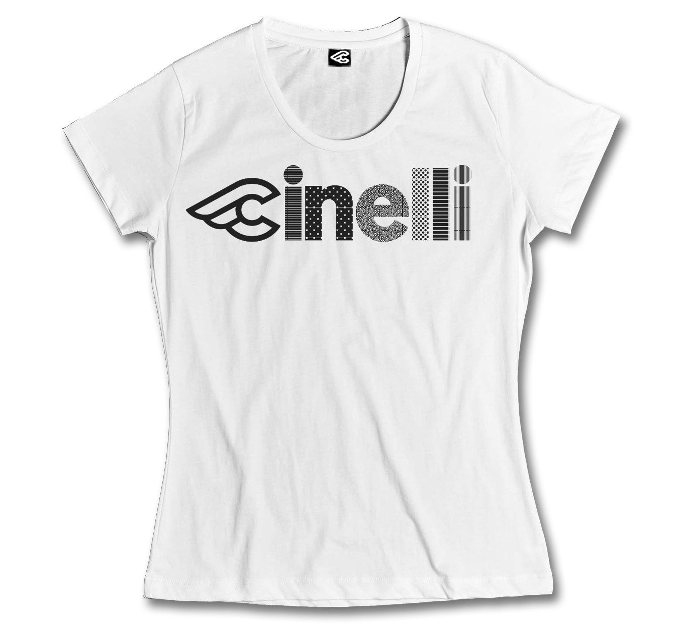 OPTICAL LADY WHITE T-SHIRT – Cinelli Official